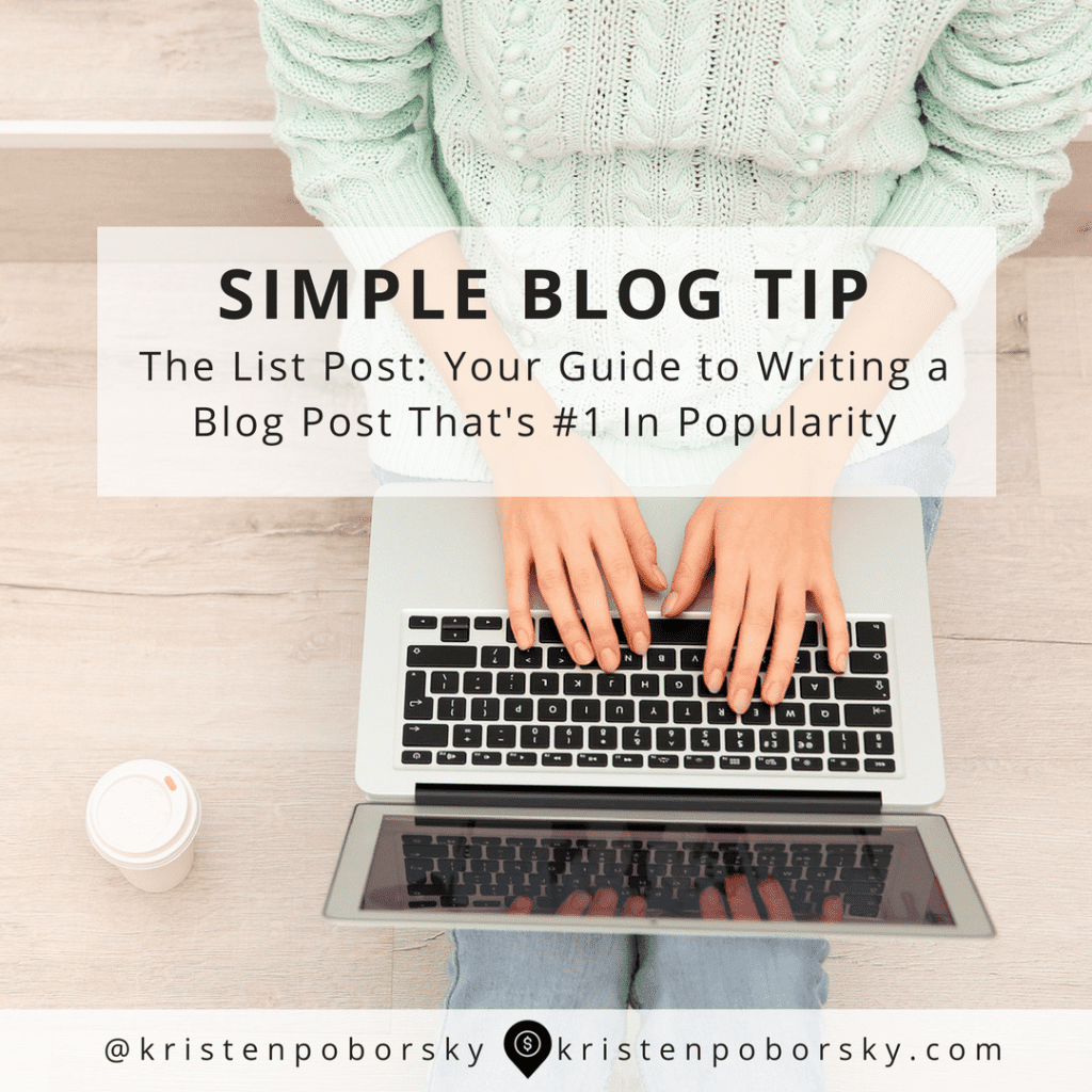 The Blog Post Guide for Content That's #1 In Popularity - Kristen ...