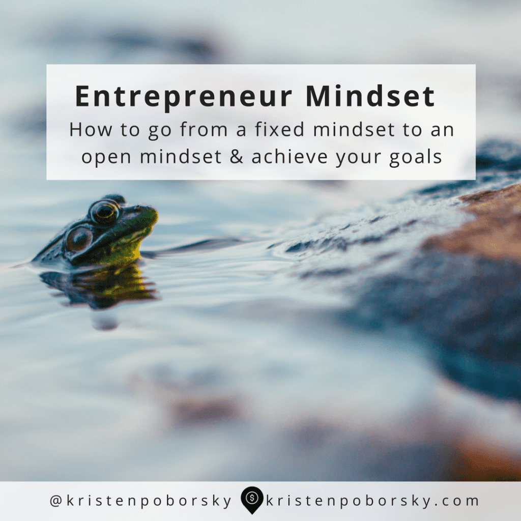 Entrepreneur Mindset: Is your mindset fixed or open?